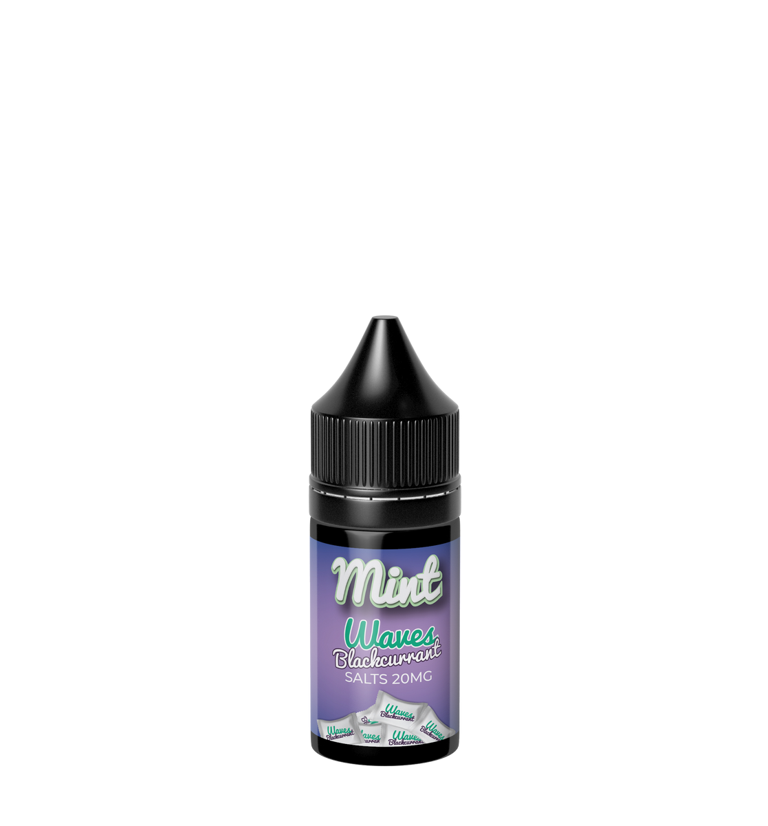 Mint Liquids - Waves Blackcurrant Nic Salts 30ml – Magic Clouds Vapoury