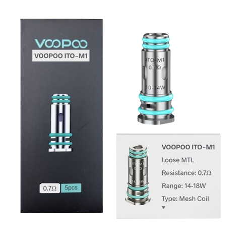 Voopoo ITO M1 0.7 ohm coil – Magic Clouds Vapoury